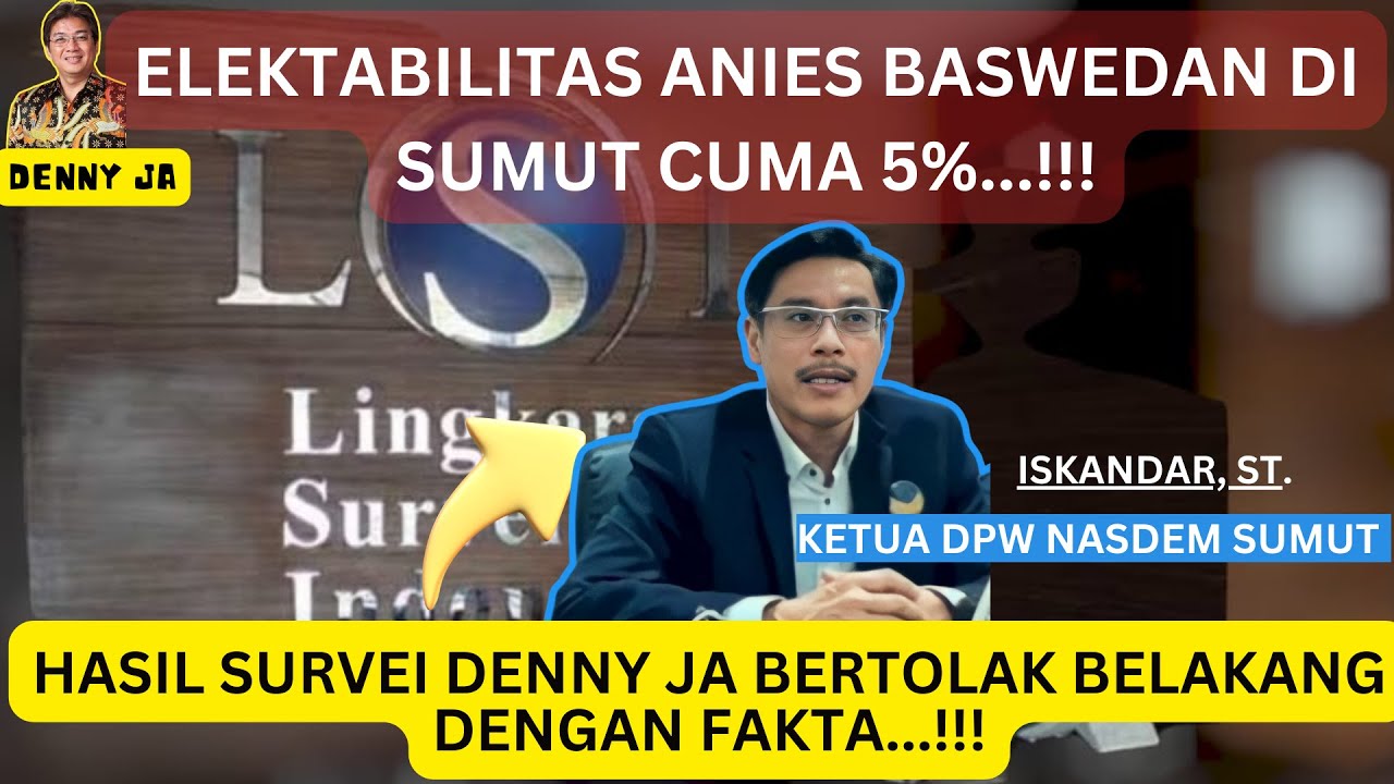 Nasdem Somasi Lsi Terkait Hasil Survei Elektabilitas Anies Baswedan 5