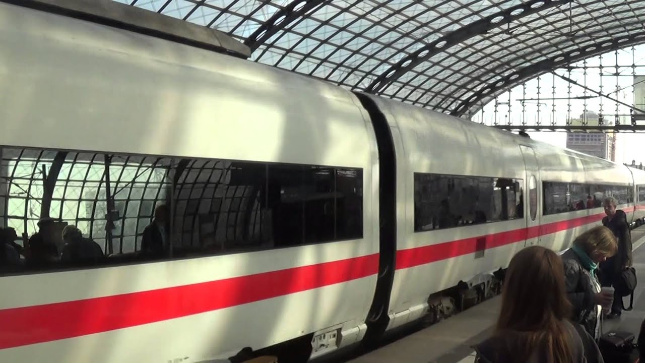 DSB ICE TD Berlin Hbf - YouTube