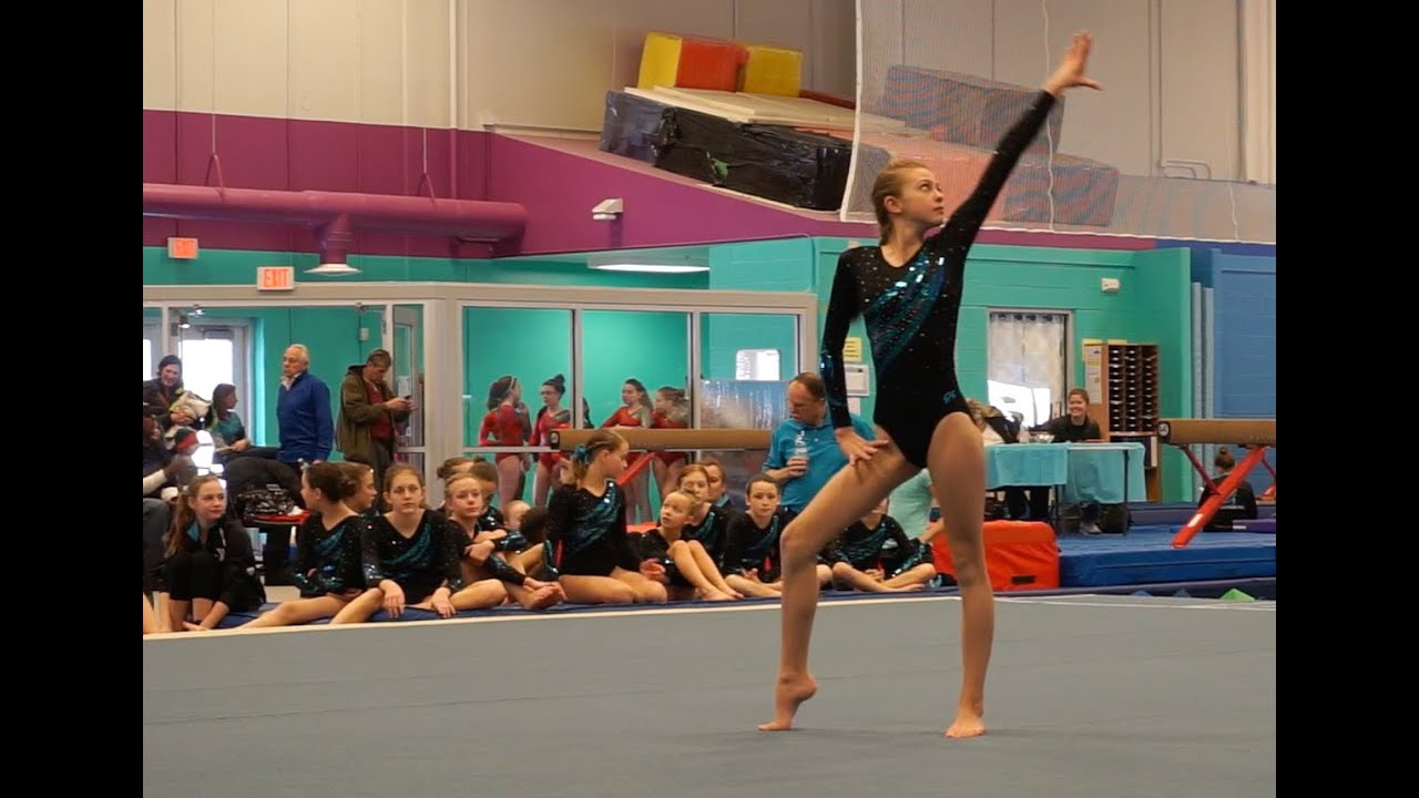 Countryside YMCA Gymnastic team hosts a meet - YouTube