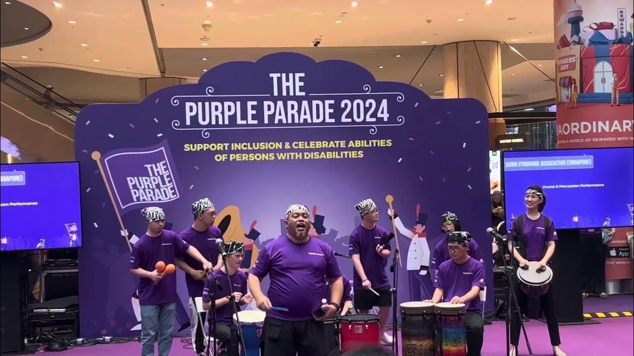 Down Syndrome Association (Singapore) - The Purple Parade 2024 | Suntec City - YouTube