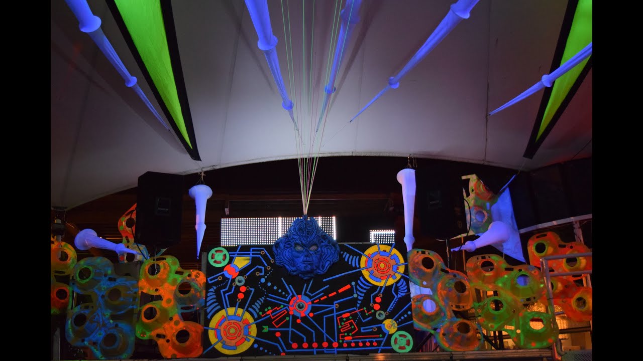 Decoracion Maripocreative Fiesta Fluor color - YouTube