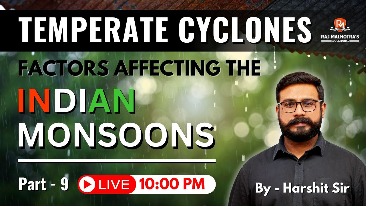 Temperate Cyclones (Western Disturbances of Winters)| Part-9 | Factors ...