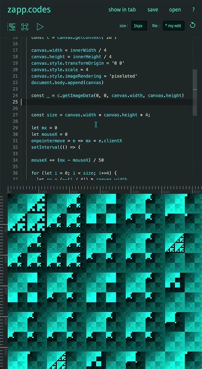 zxlp #javascript #coding #canvas #creativecoding - YouTube