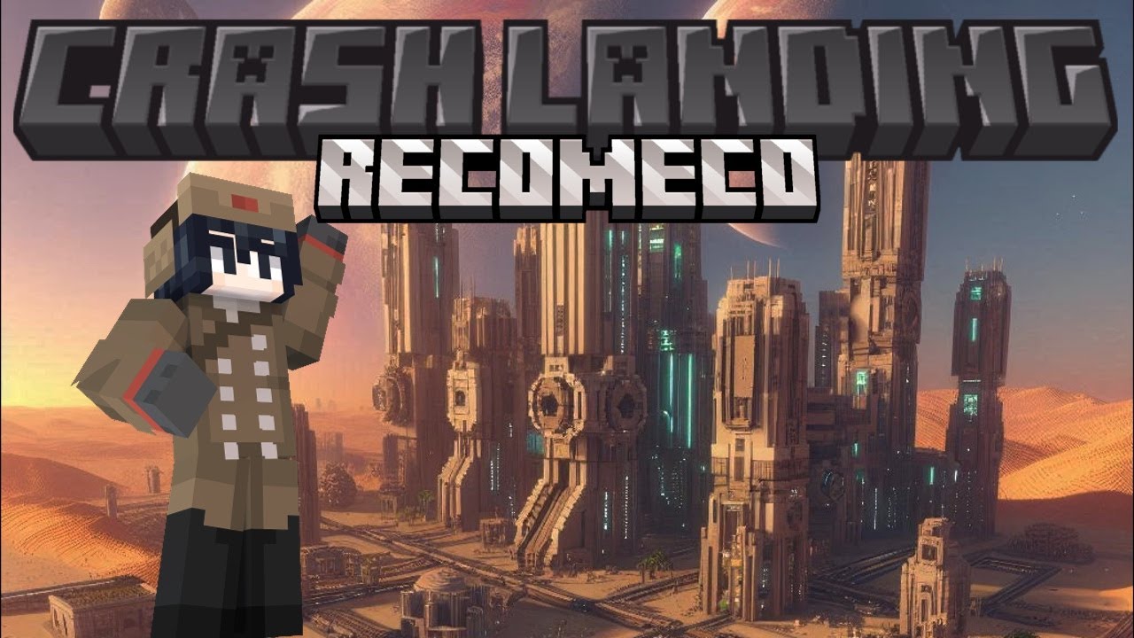 Melhorando nossa base futuristica - Crash landing Minecraft ep#32 - YouTube