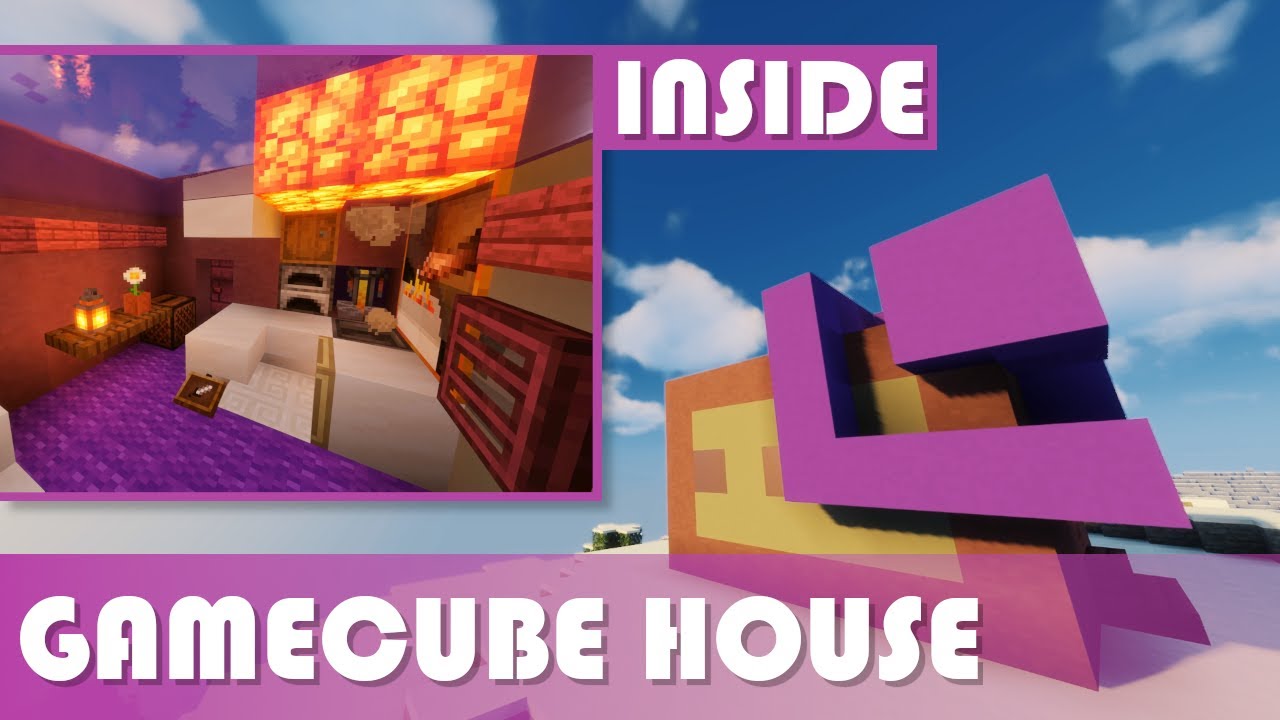 Minecraft: How to Build a Gamecube House | Easy Survival House Tutorial ...