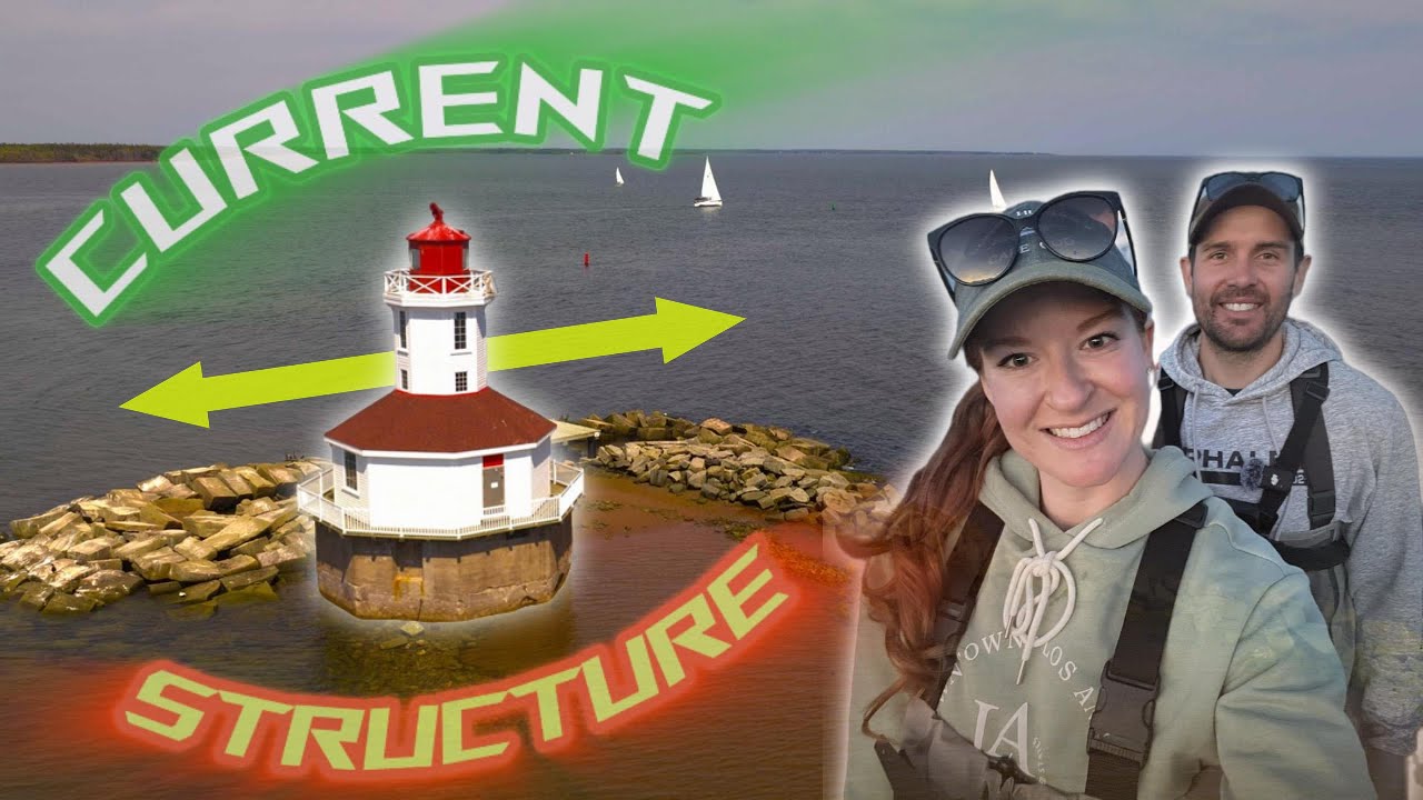 Structure Fishing & Top Water Explosions! Epic Striped Bass Fishing at ...