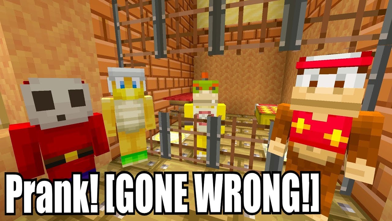Minecraft Switch - Nintendo Fun House - JAIL PRANK! [GONE WRONG] [145 ...