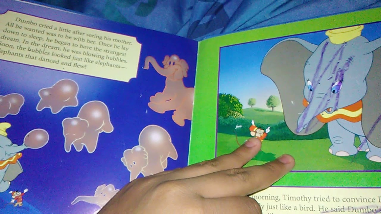 Disney dumbo book (2/2) - YouTube