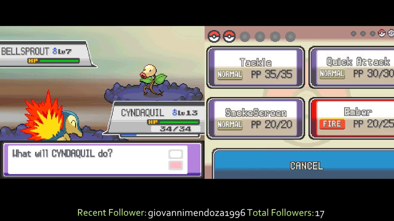 Pokémon HeartGold - Sprout Tower - Elder Li Battle! - YouTube