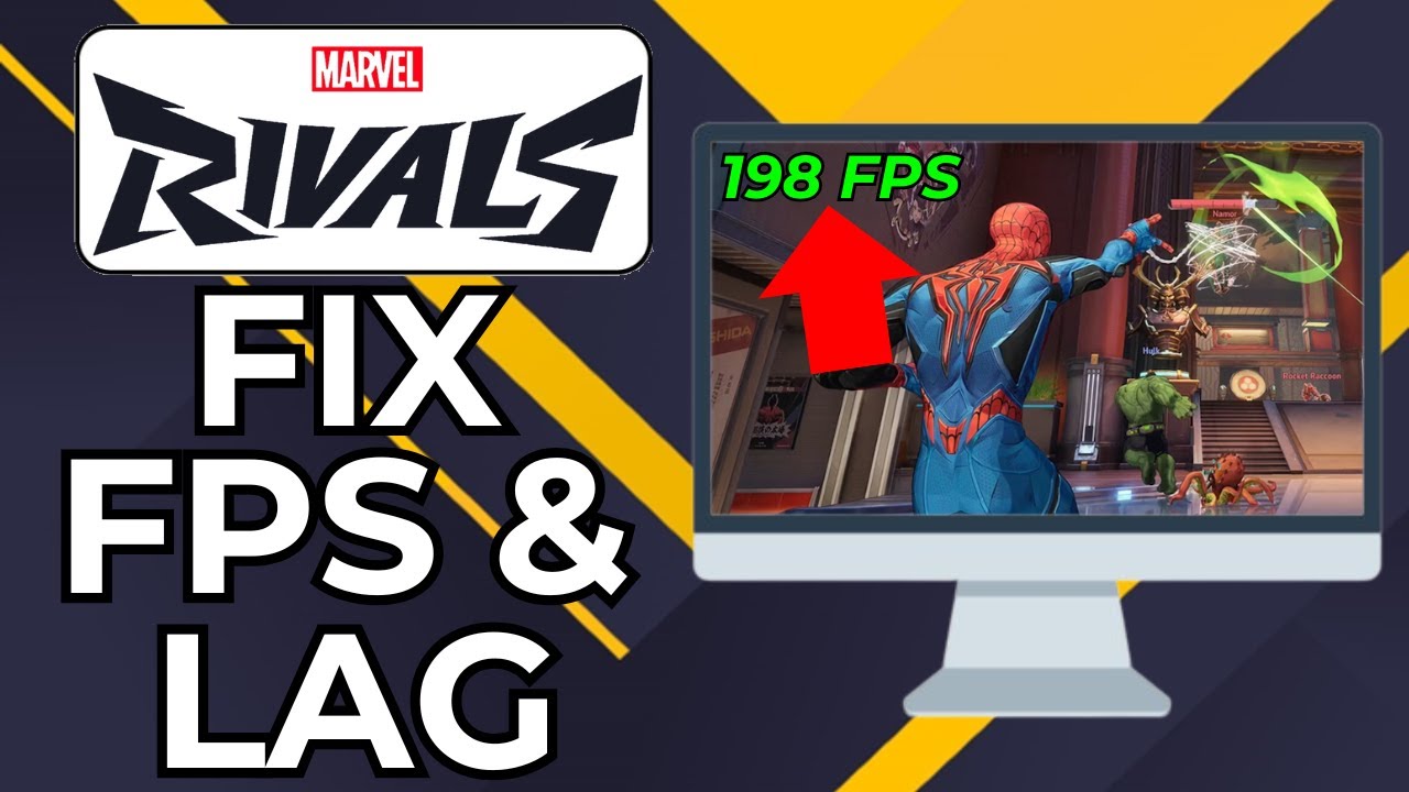 HOW TO FIX MARVEL RIVALS LAG & HIGH FPS BOOST PERFORMANCE (2025) - YouTube