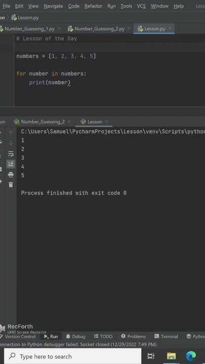 Python Programming Lesson Pythonforbeginners Pythonprogramming Pythontutorial Programming