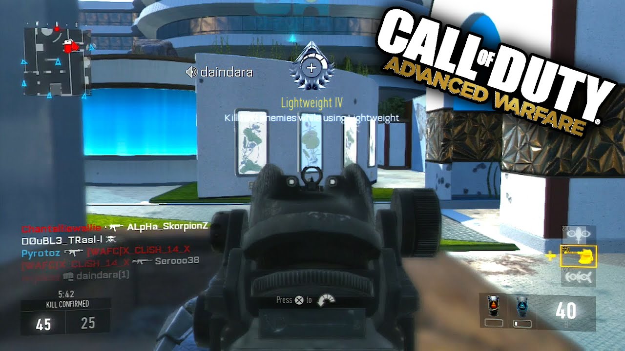 CoD: Advanced Warfare: Tommy's 'First' Game! - YouTube