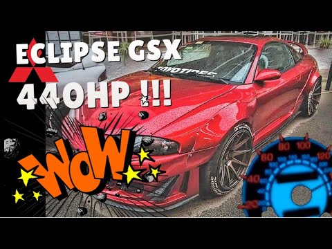 🔥🔥Mitsubishi ECLIPSE 2G GSX DSM 440HP - ACCELERATION 🔥🔥 - YouTube