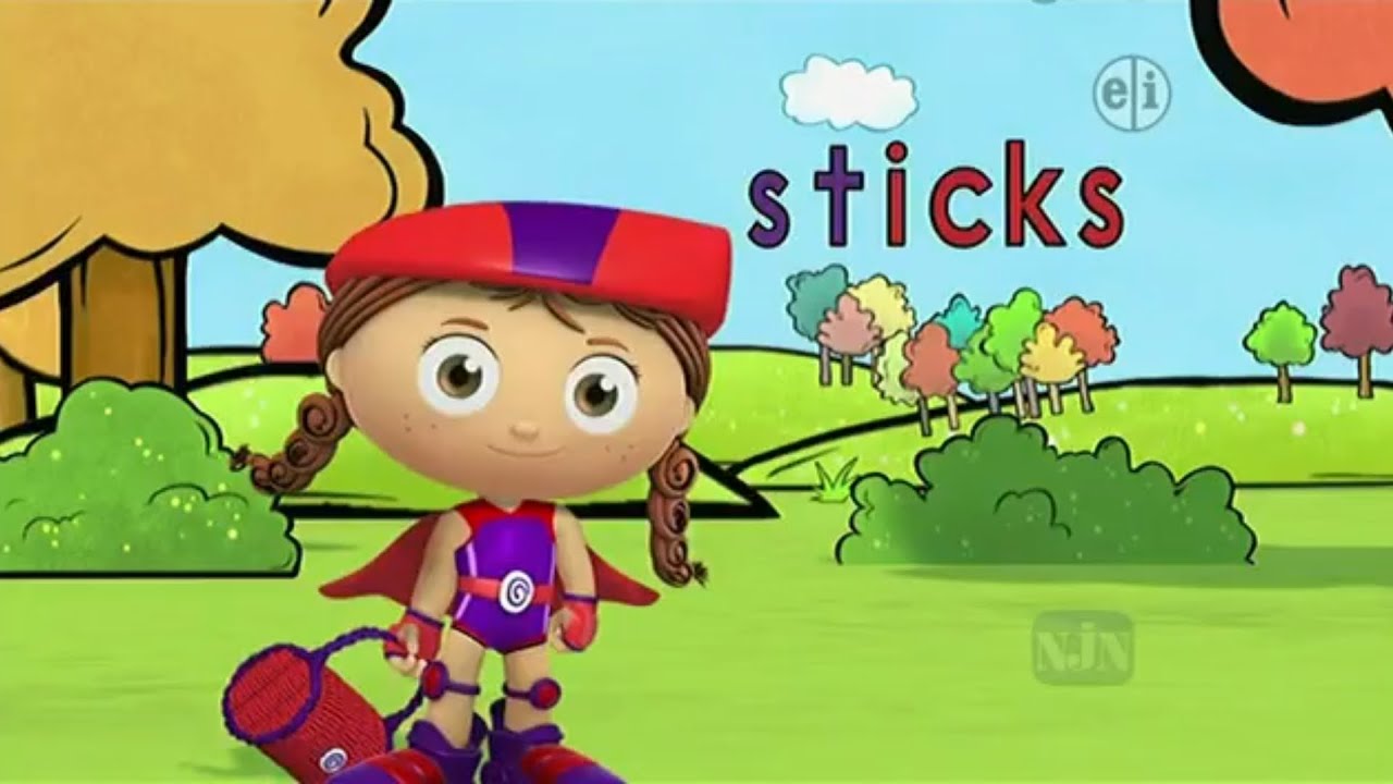 Super Why! Wonder Red Changes Chicks to Sticks clip For ...