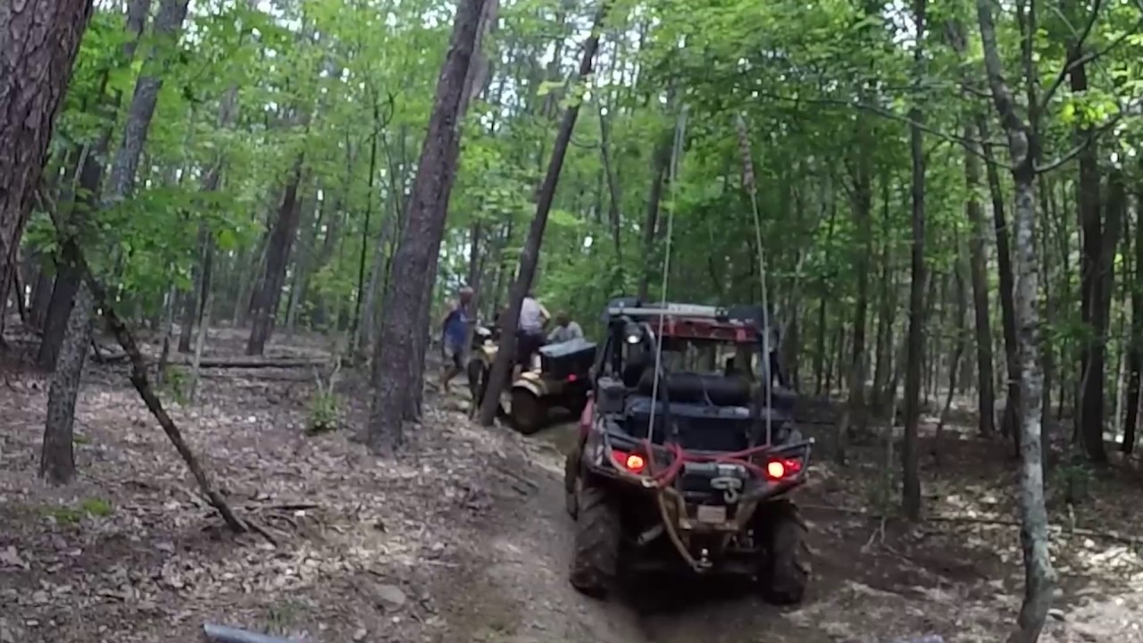 Outdoorsman Park ATV Trails Catfish Pond Ride 7-2-17 - YouTube