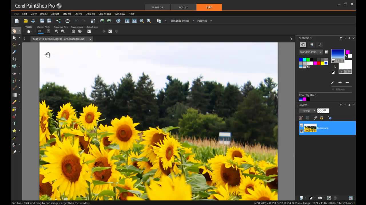 How to use Magic Fill to remove unwanted objects - YouTube