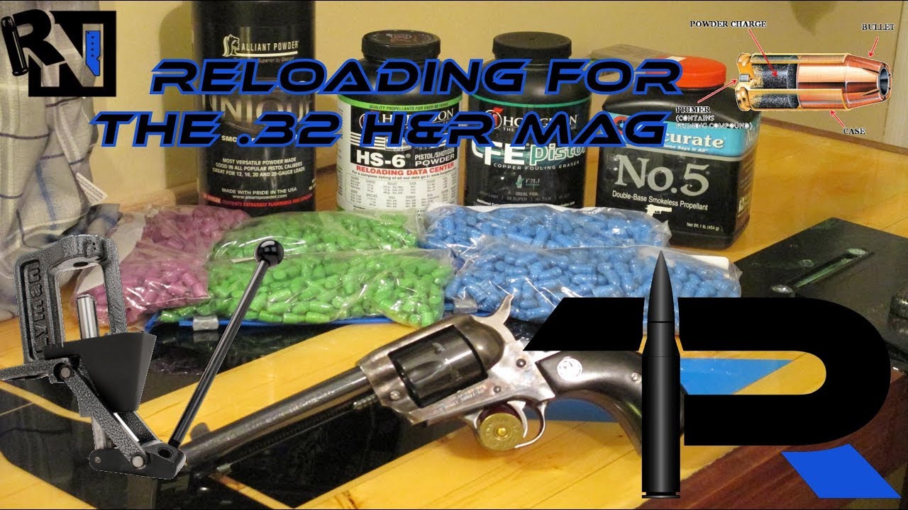 Reloading for the .32 H&R Magnum - YouTube