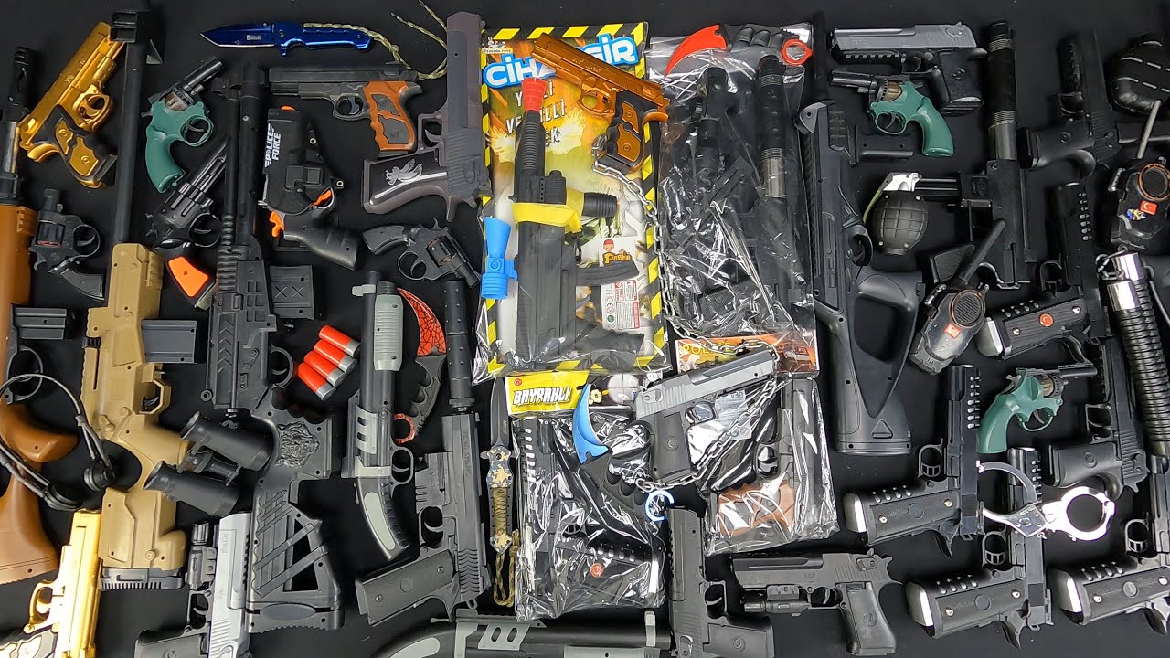 New Heist Weapons, Tec-9, Toy Machine Guns, Desert Eagles And Equipment ...