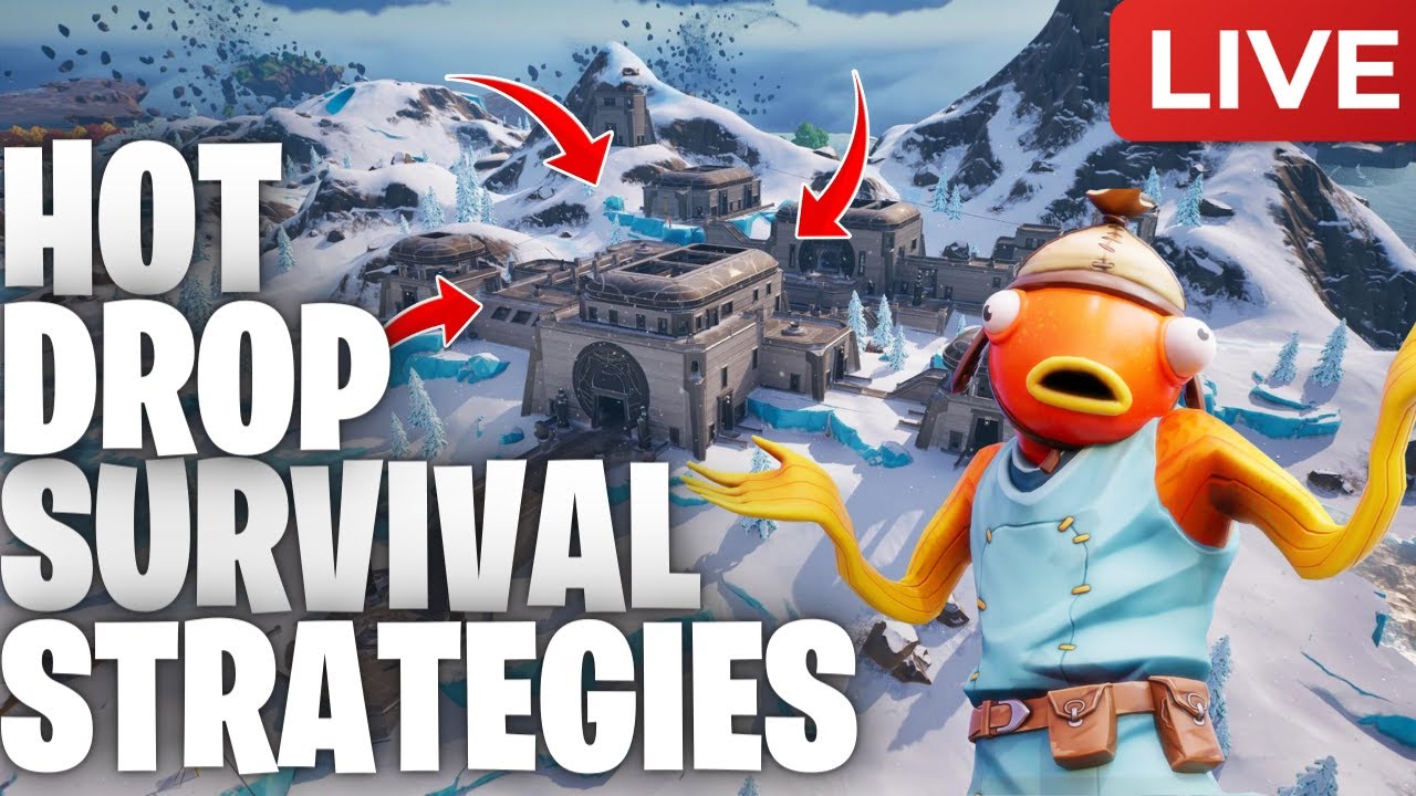 MFLive! Hot Drop Survival Strategies & Zero Build Gameplay - YouTube