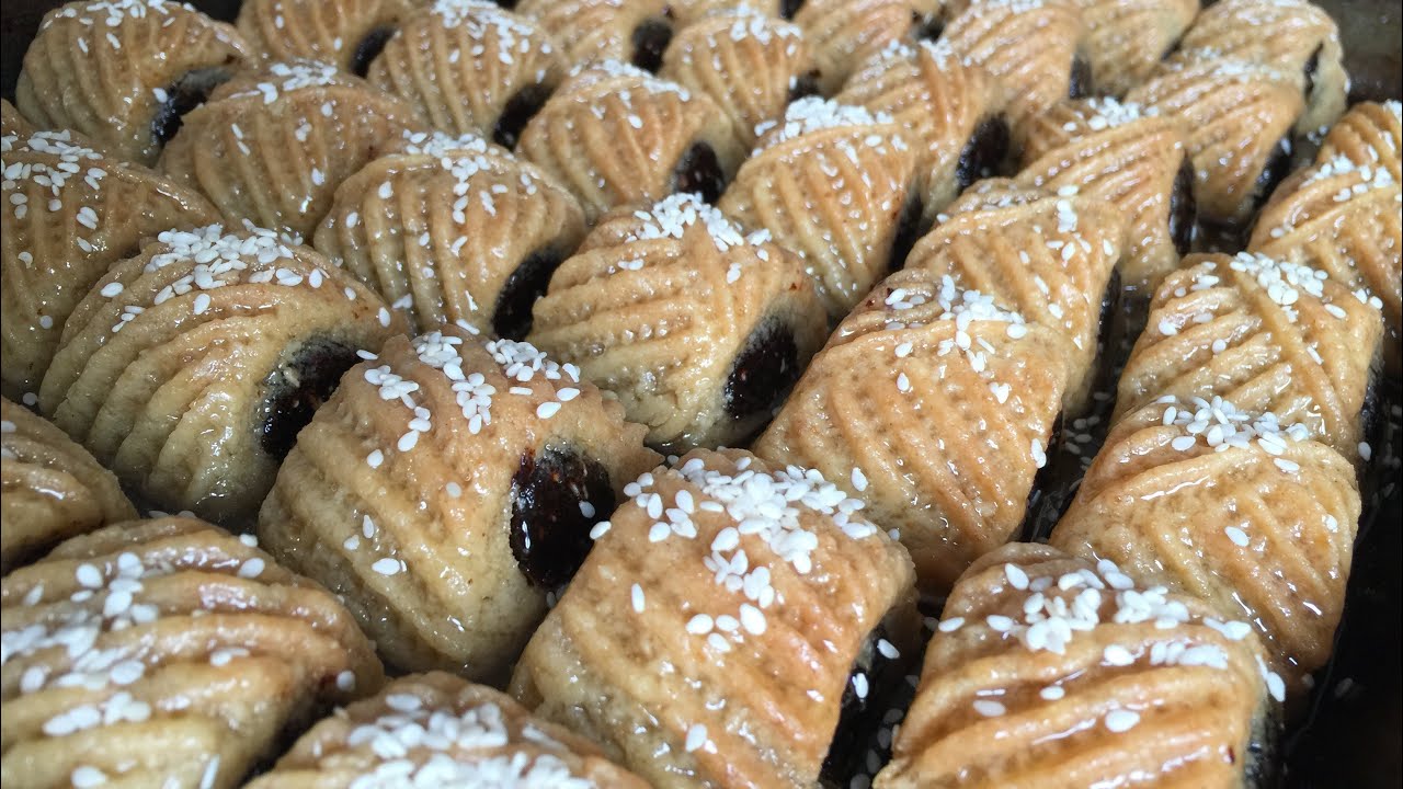 اسهل طريقة للمقروض أو المقروط الليبي حلويات ليبية العيد // Magrood ...