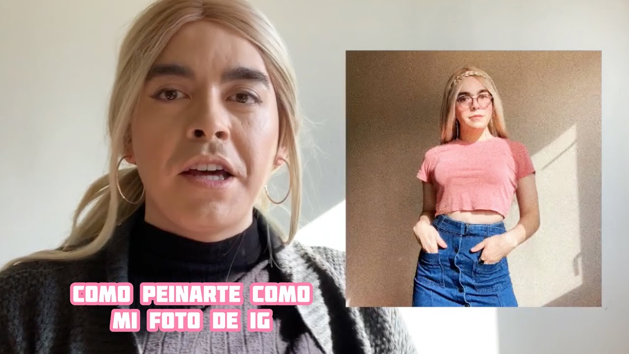 COMO PEINARTE COMO MI FOTO DE IG | La Chamaka - YouTube