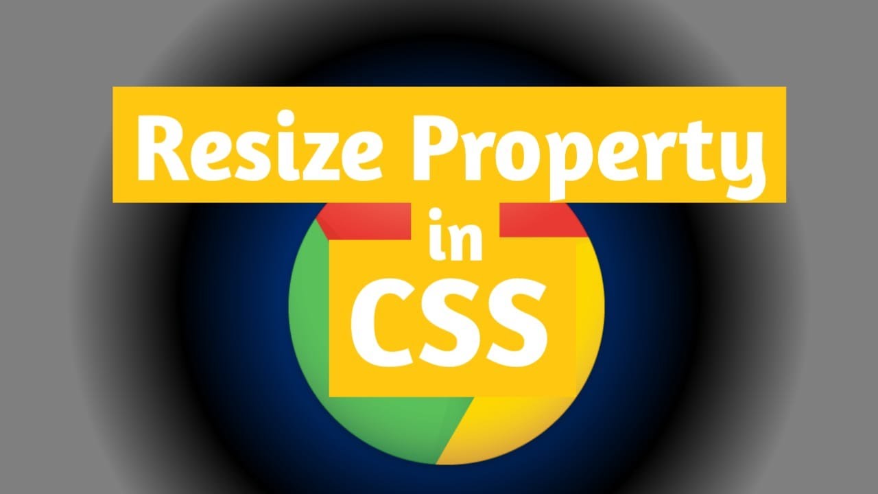 Resize Property In Css Web Development Tutorial Html Css 7865