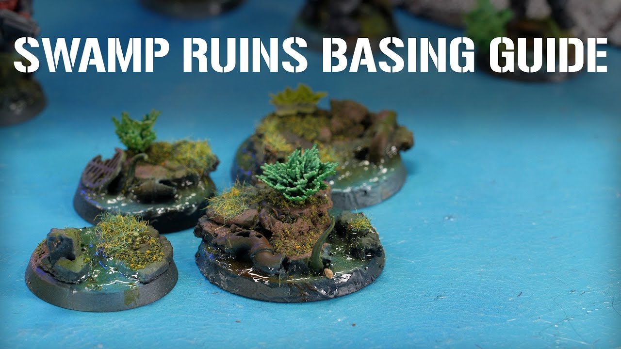 Votann Swamp Basing - Quick tutorial. - YouTube