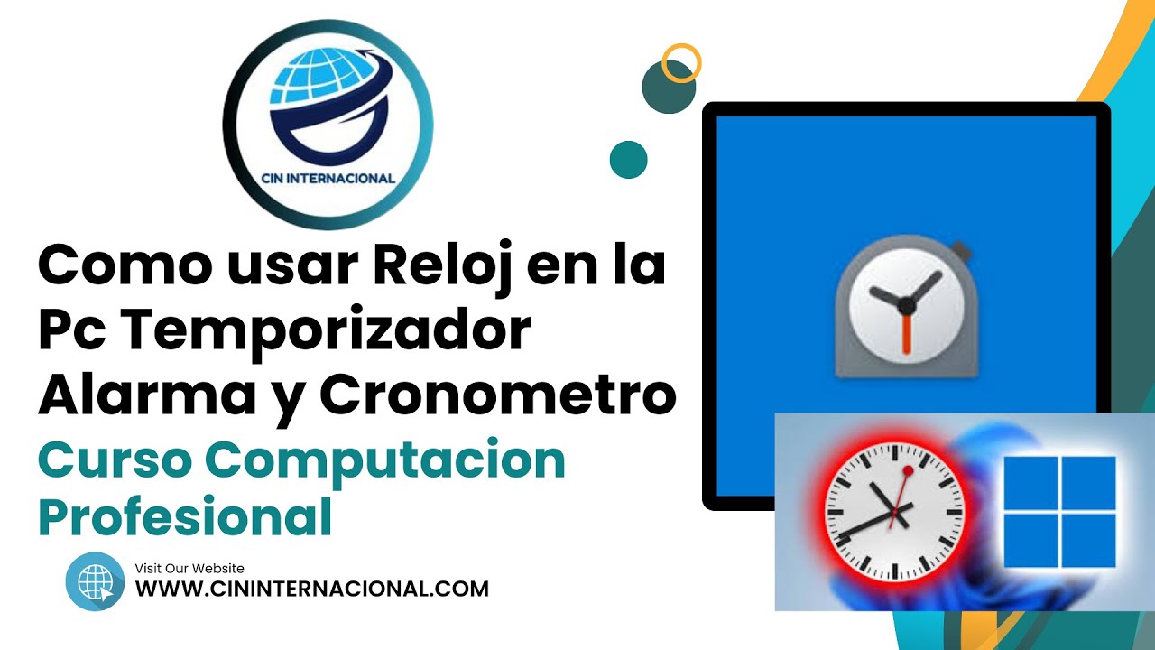 🔴Aplicacion Reloj - Como usar Temporizador - Alarma y cronometro en la ...