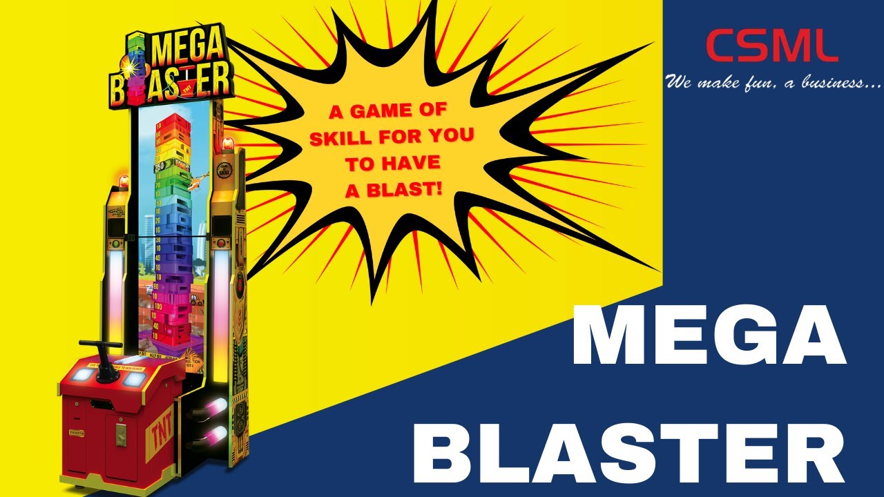 Mega Blaster | Arcade Game | Csml India - YouTube