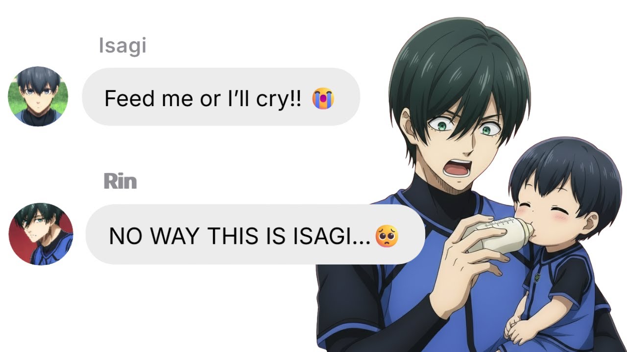 If Isagi Becomes a Kid For 24 Hours | Blue Lock Text Story - YouTube