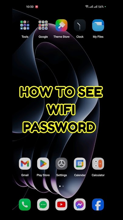 HOW TO SEE WIFI PASSWORD USING ANDROID PHONE #wifi #shorts - YouTube