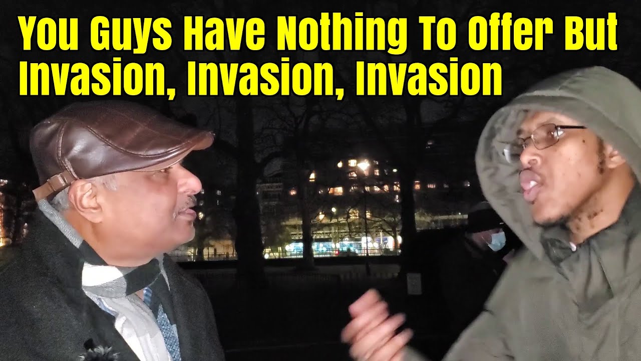 Speakers Corner -Uncle Sam Talks To a Muslim About What Their god Is ...