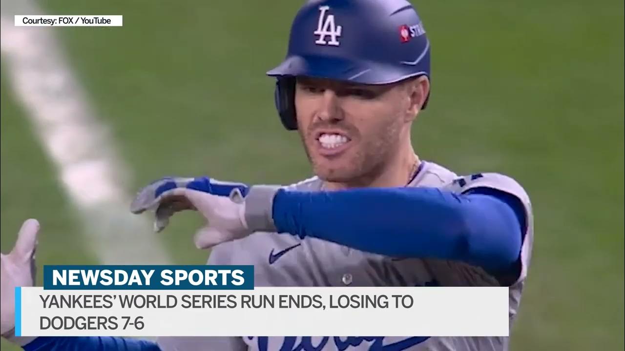 Yankees lose World Series to Dodgers in error-filled Game 5 heartbreaker - YouTube