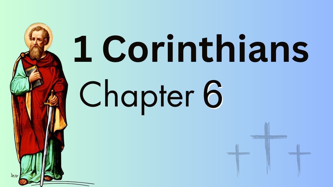 Book of 1 Corinthians | Chapter 6 | AUDIO and TEXT | Holy Bible | NIV ...