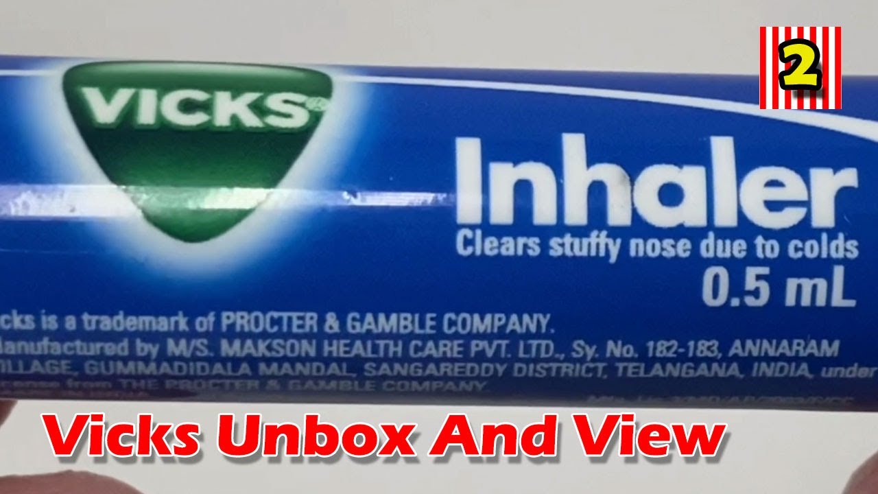 Vicks Inhaler Simple Unboxing And Review - YouTube