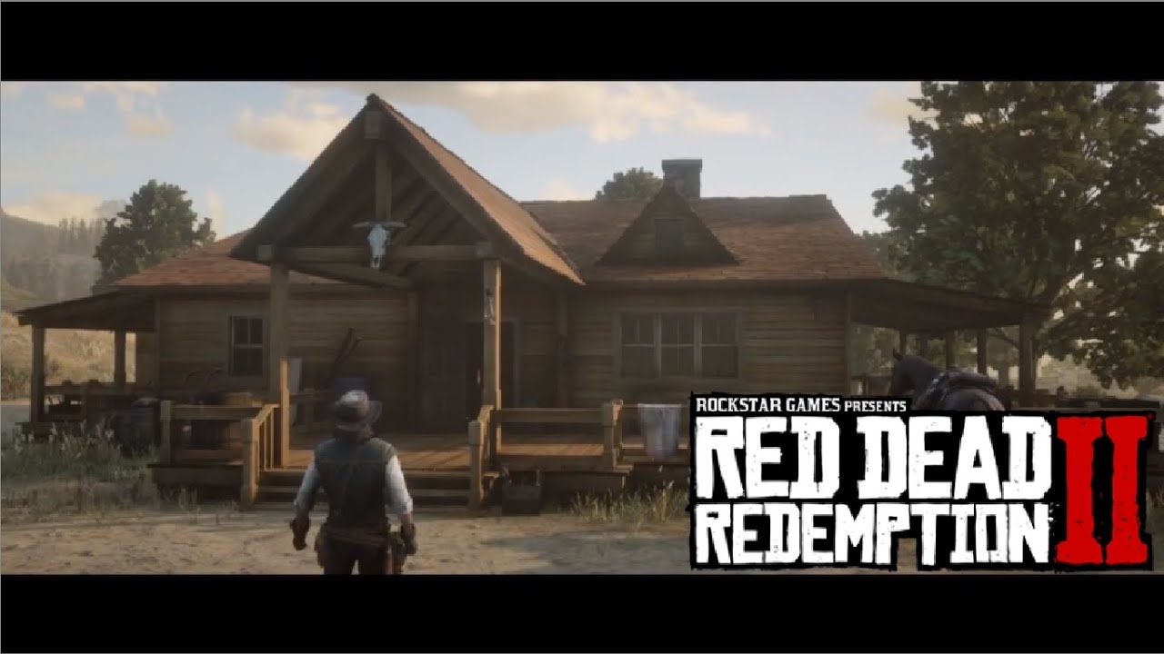 Red Dead Redemption II - Building John Marston's House - YouTube