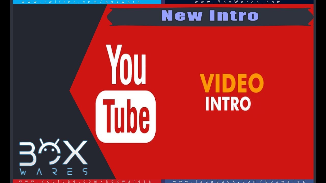 BoxWares New Intro - YouTube