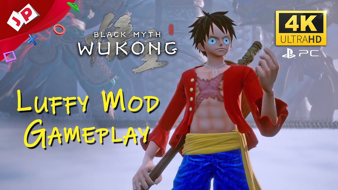Black Myth: Wukong Luffy Mod Gameplay - YouTube