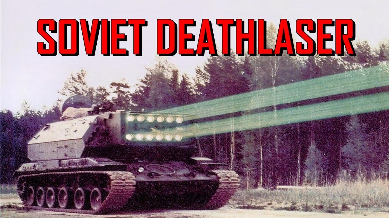 The Soviet laser tank - YouTube