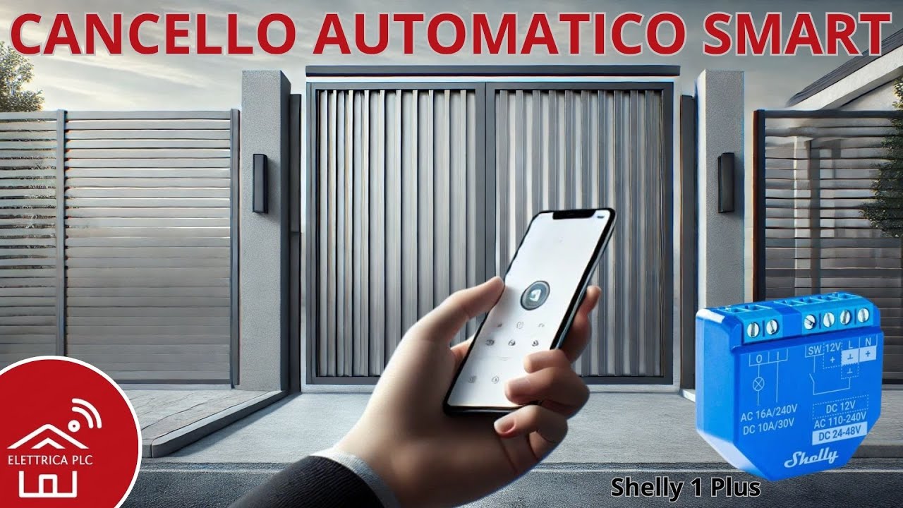 *13.ACE* CANCELLO AUTOMATICO SMART. APRIRE IL CANCELLO FAAC 844 TRAMITE ...