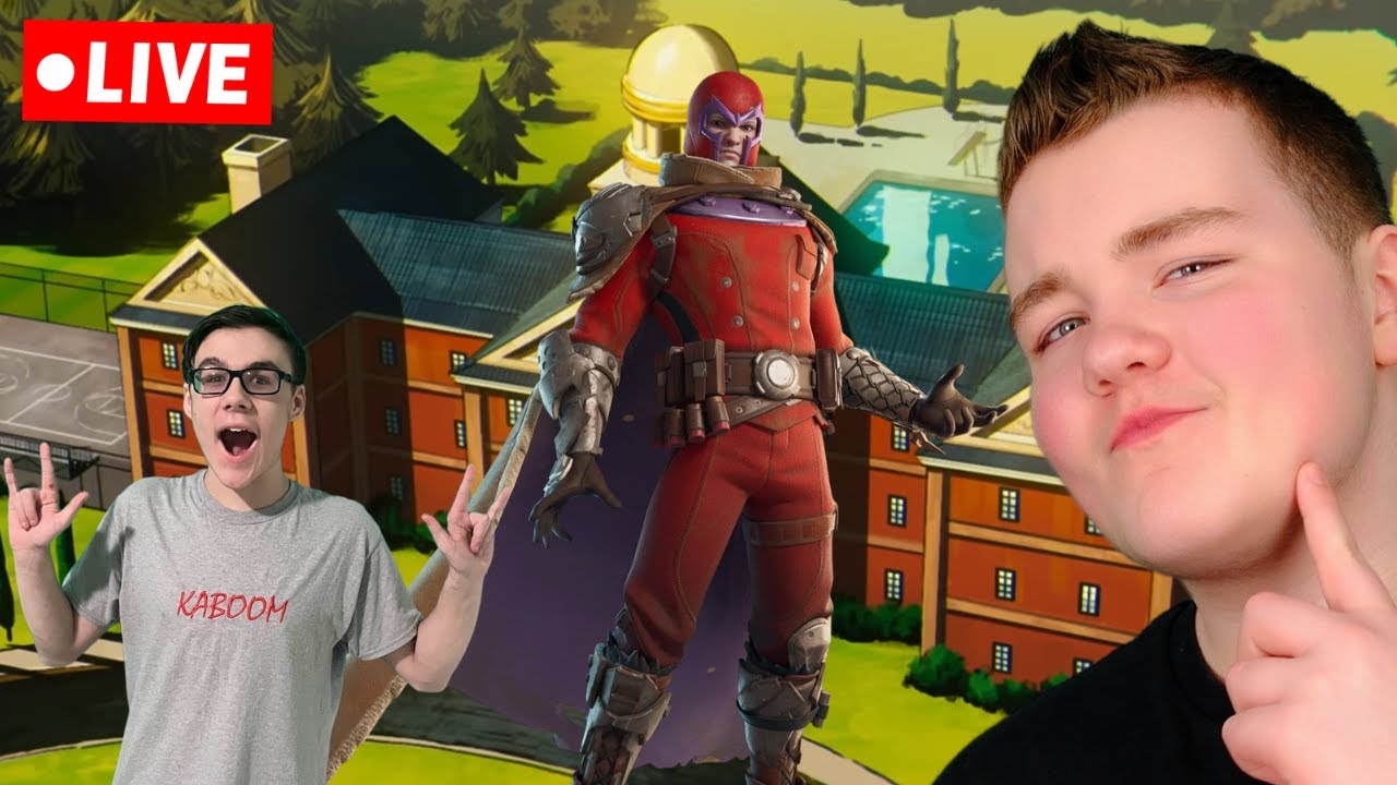 Magneto is SIGMA!!! Live: Calzone's Gaming!!! - YouTube