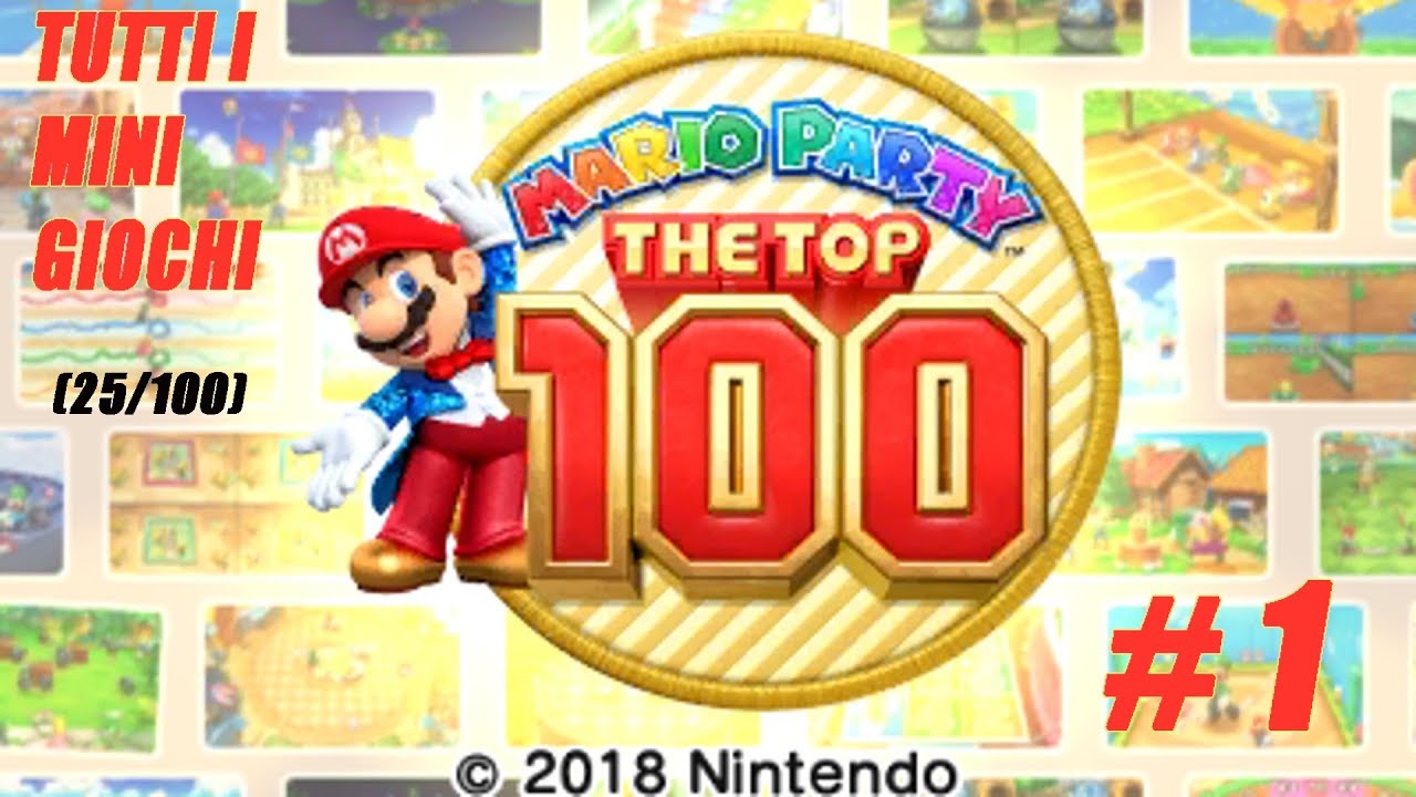 TUTTI I MINIGIOCHI (25/100) - Mario Party The Top 100 - YouTube