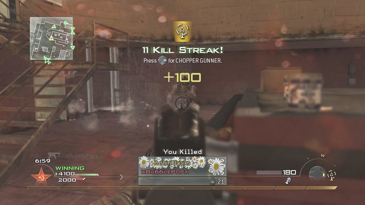 MW2, Nuke with every gun S2 - MP5K - YouTube