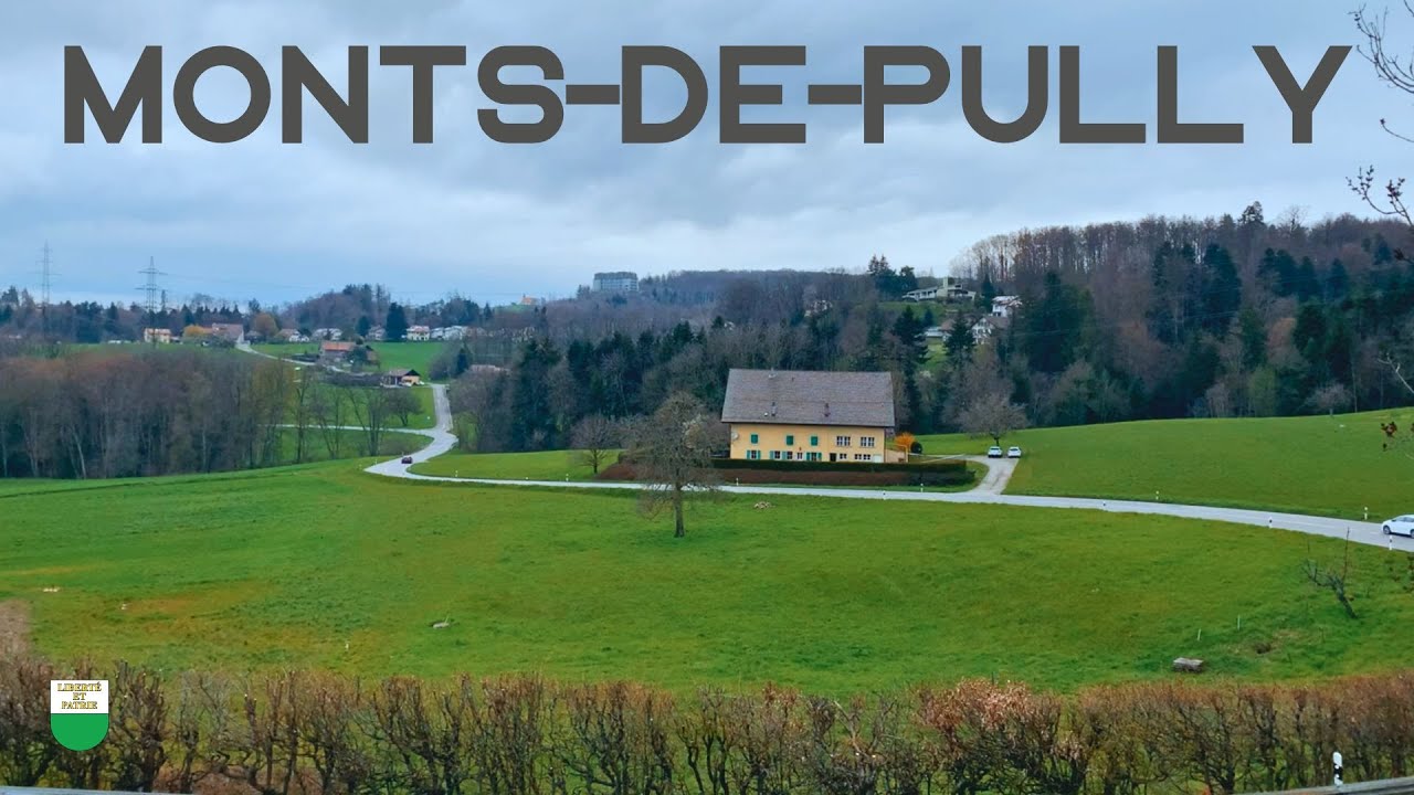 Walking tour in Monts-De-Pully, Vaud, Switzerland. 4K - YouTube