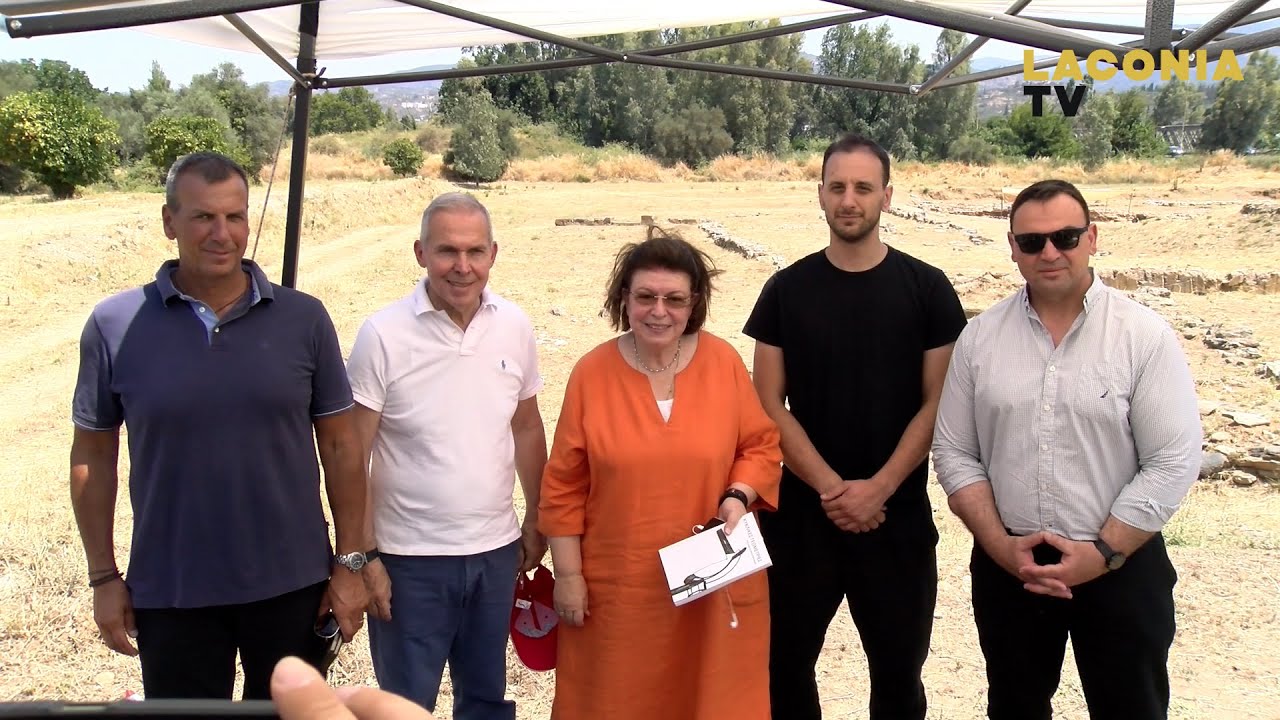 Αυτοψία της Υπ. Πολιτισμού Λίνας Μενδώνη στο χώρο ανέγερσης του Νέου ...