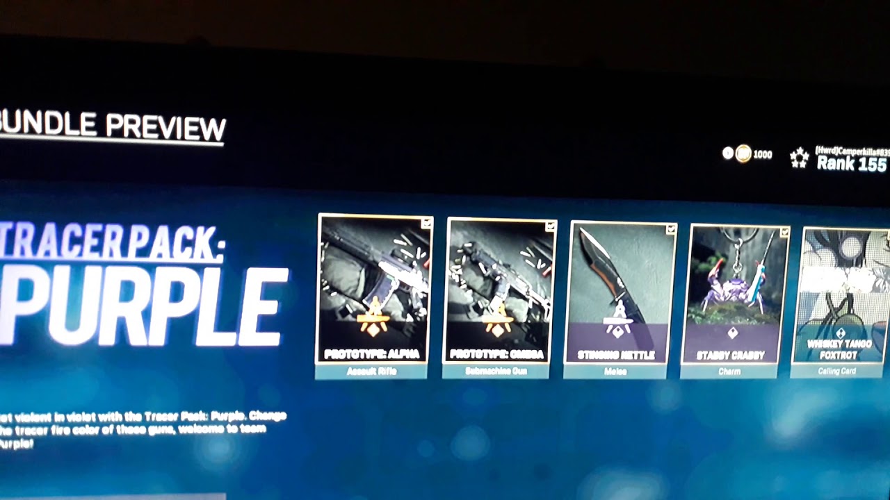 Purple tracer pack call of duty - YouTube