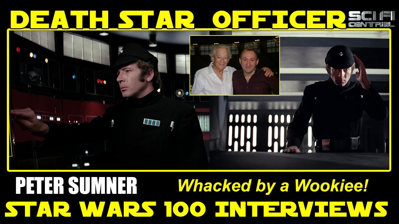 PETER SUMNER - Imperial Officer whacked by a Wookiee - Star Wars 100 ...