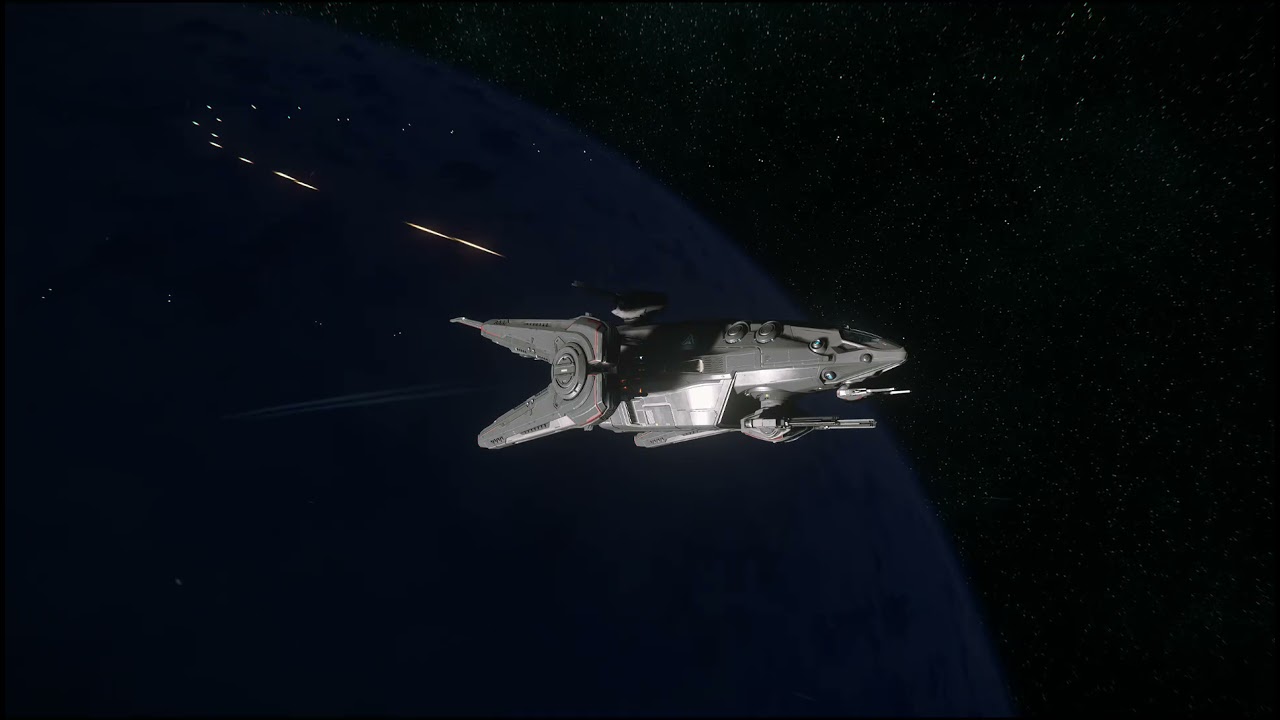 Star citizen - Redeemer turret gun test - YouTube