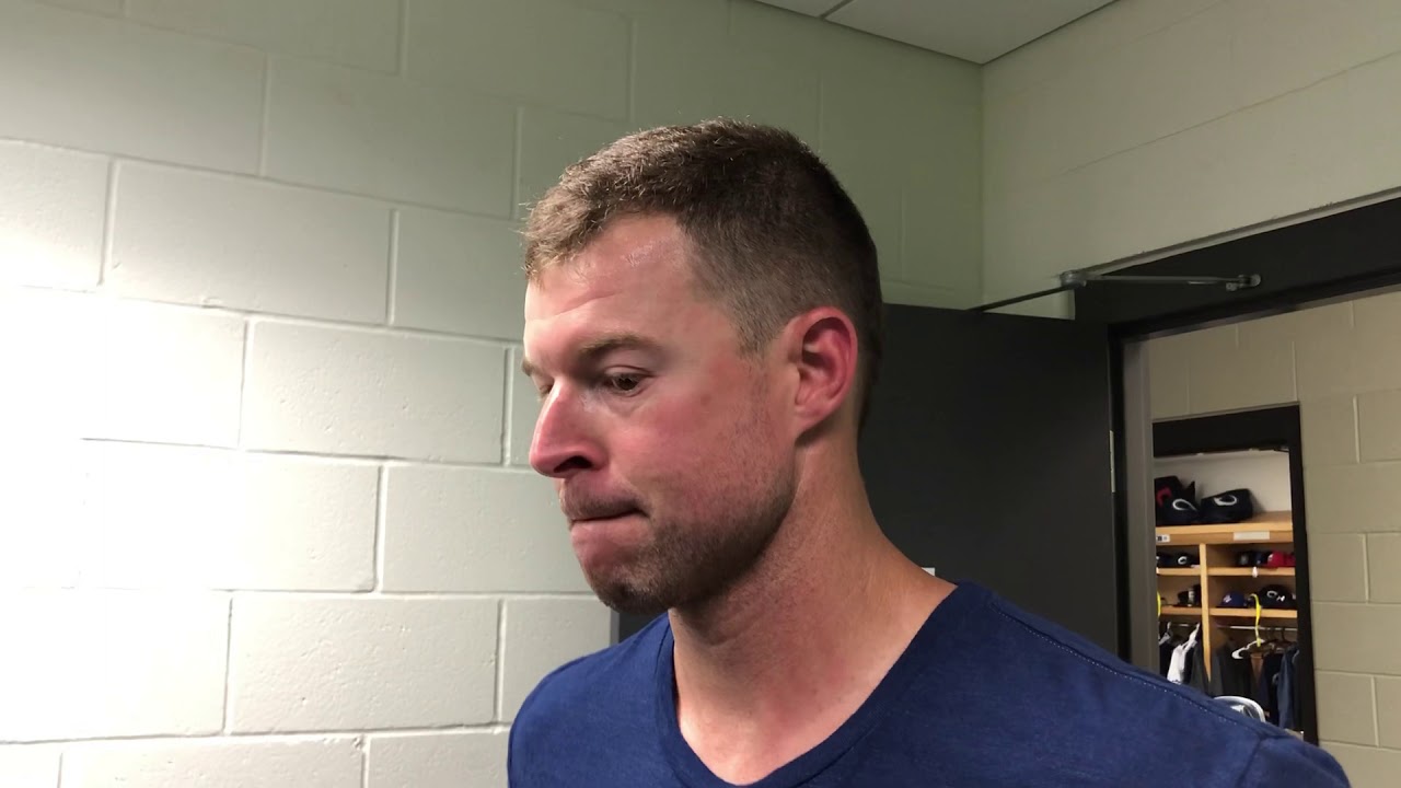 Corey Kluber speaks after his first rehab start with the Columbus ...