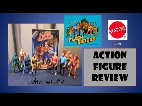 Flash Gordon Action Figures by Mattel in 1979 - YouTube